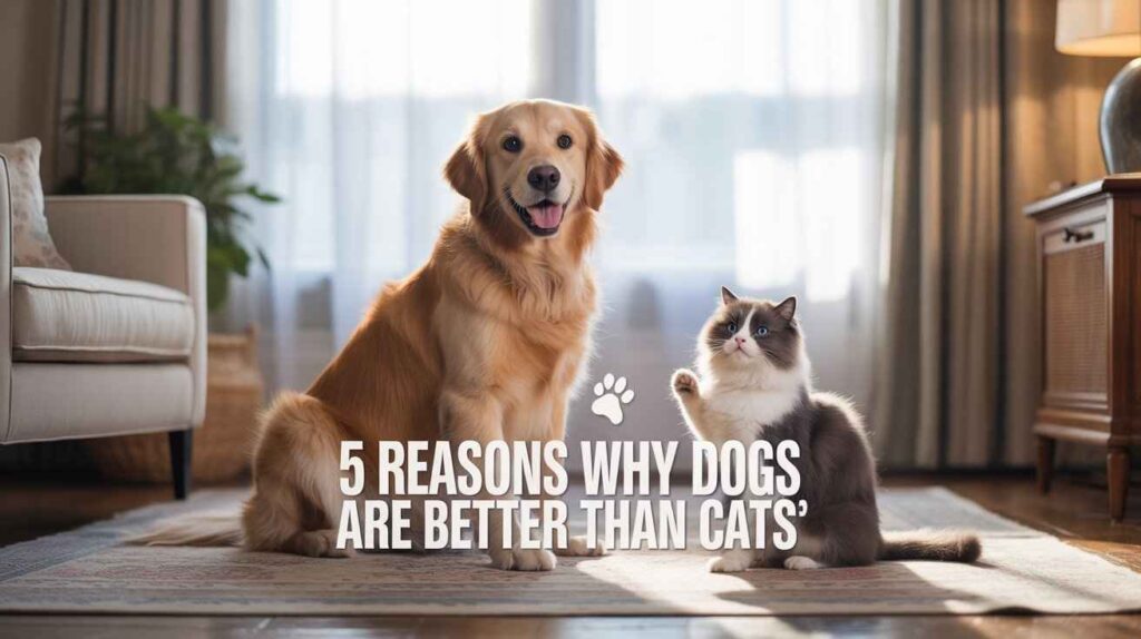 5 Reasons Why Dogs Are Better Than Cats