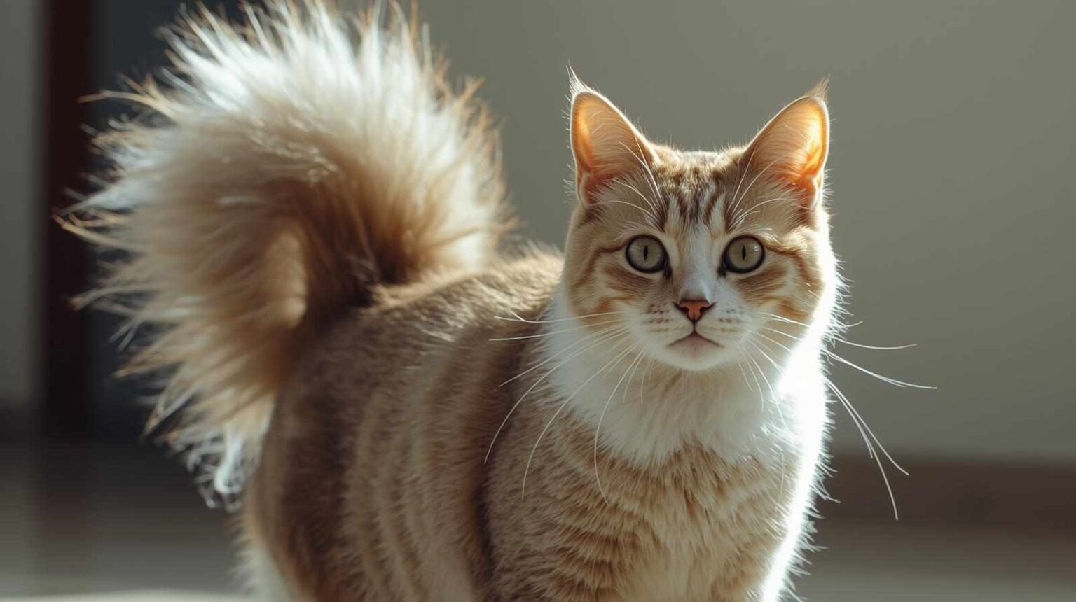 Why does my cat's tail fluff Up? Top 3 Reasons