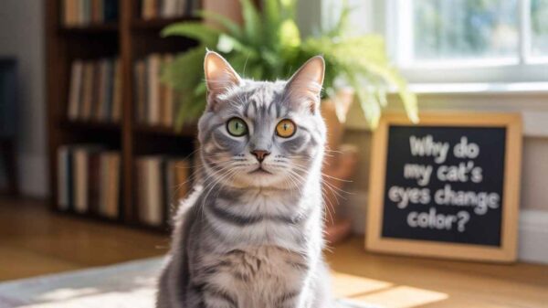 7 Fascinating Reasons Why do my Cat's eyes change color?